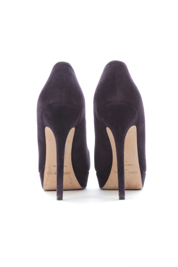 Jimmy Choo 'Cosmic' Suede Platform Pumps - Closet Upgrade Jimmy Choo 'Cosmic' Suede Platform Pumps - Closet Upgrade